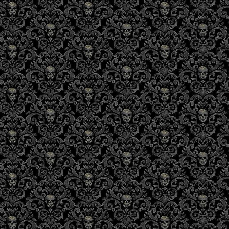 Skull Damask - Etsy