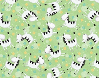 Rainforest Jungle Cotton Fabric, Wee Safari 25645-10 Northcott Deborah ...