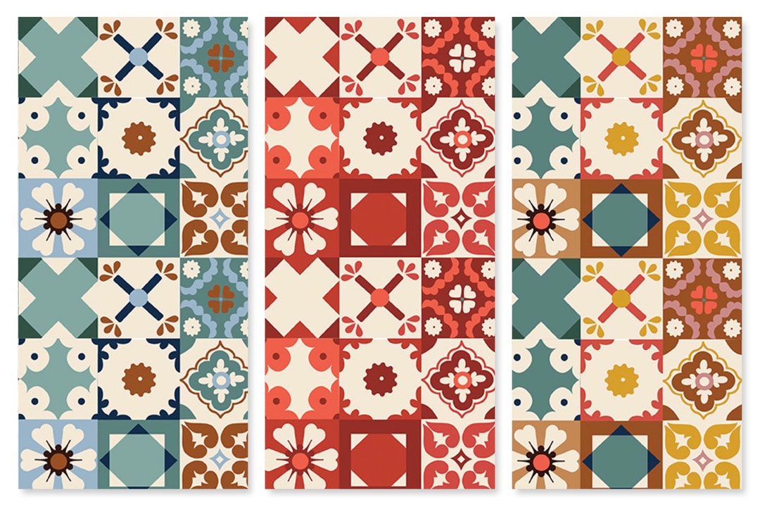 Tiles Cotton Fabric, Wild Rose Riley Blake C14044, Rodeo Horseman ...