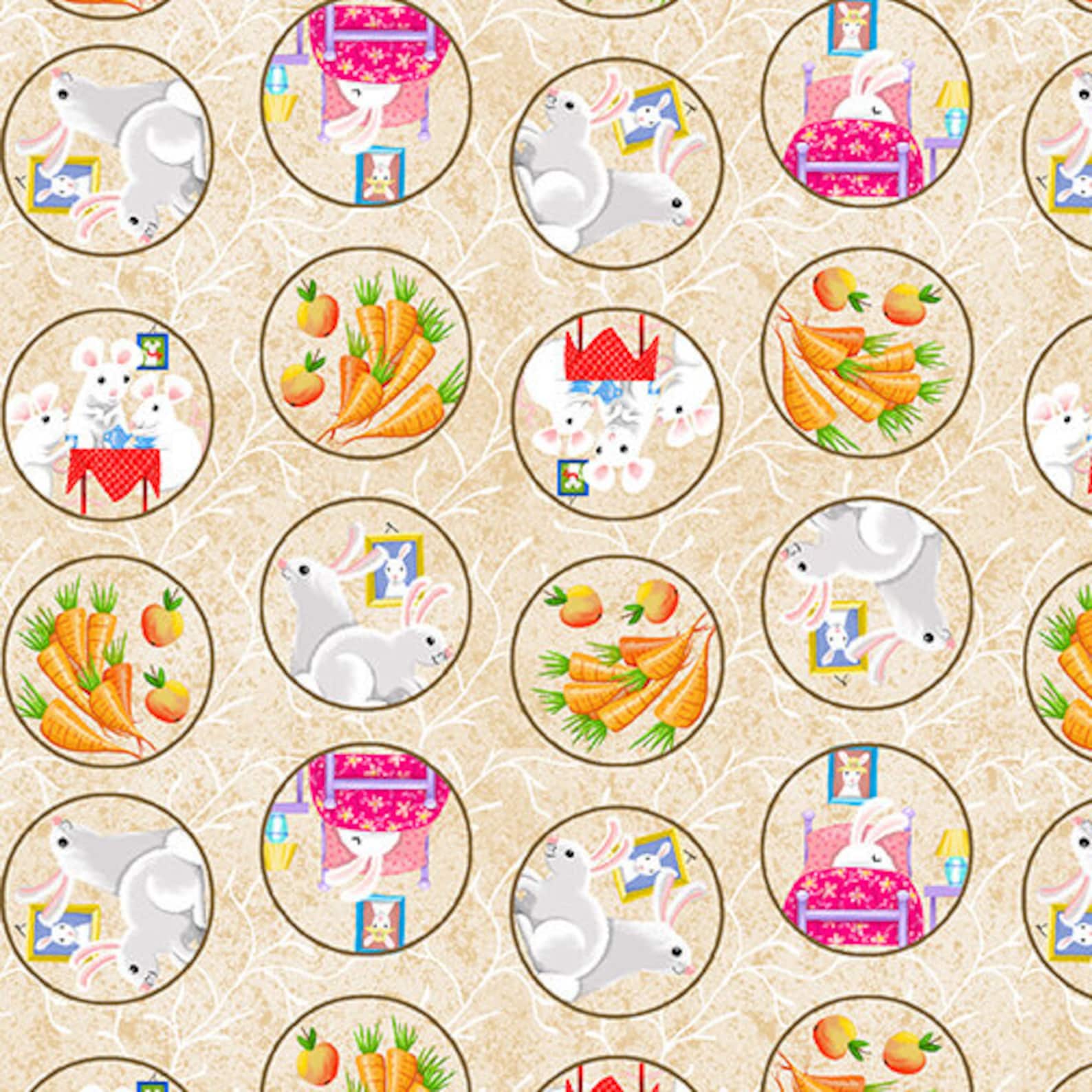 9 Piece Tree House Fat Quarter Bundle Cotton Fabric W/optional Panel ...