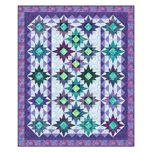 Falling Stars Batik Fabric Stargazer Batiks 80934 Banyan Batiks Cotton ...