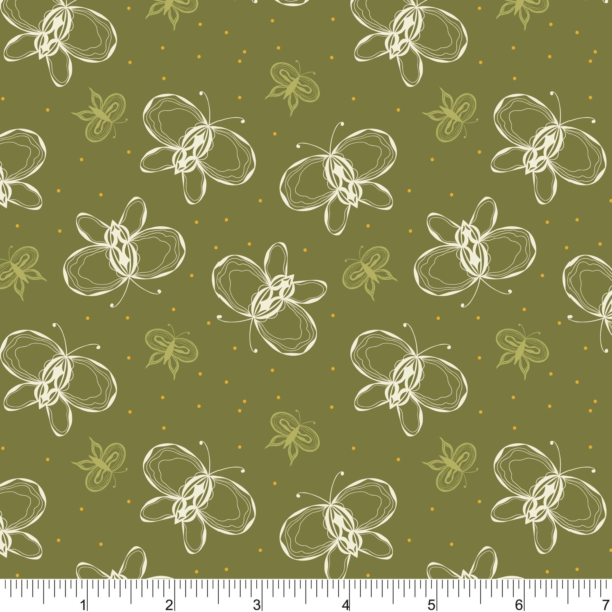 Fresh Grass Cotton Fabric, Sunkissed PHO404, Amicreative, Phoebe, FQ ...