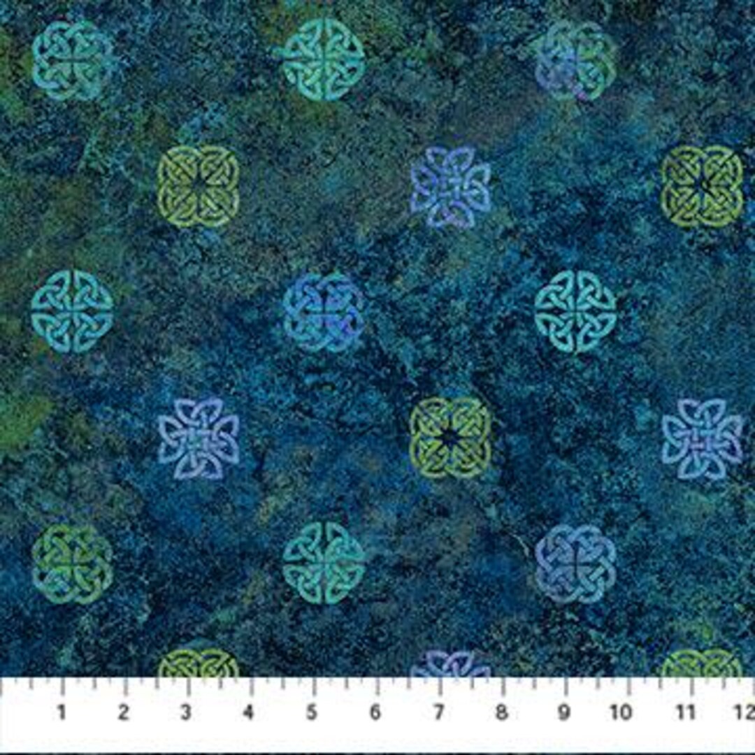 Celtic Knots Cotton Fabric, Celtic Roots Stonehenge DP27274-49, Linda ...