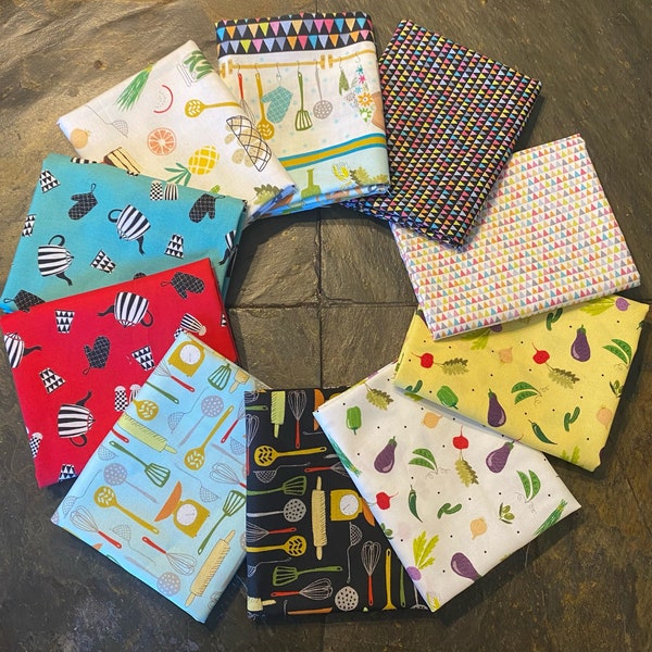 Cooking Fabric - Etsy