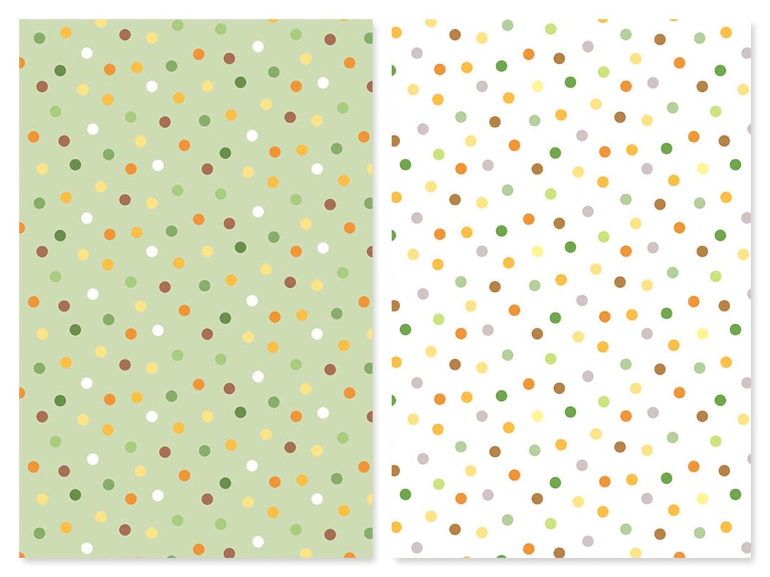 Polka Dots Cotton Fabric Wee Safari 25646-10 25646-72 Northcott Deborah ...