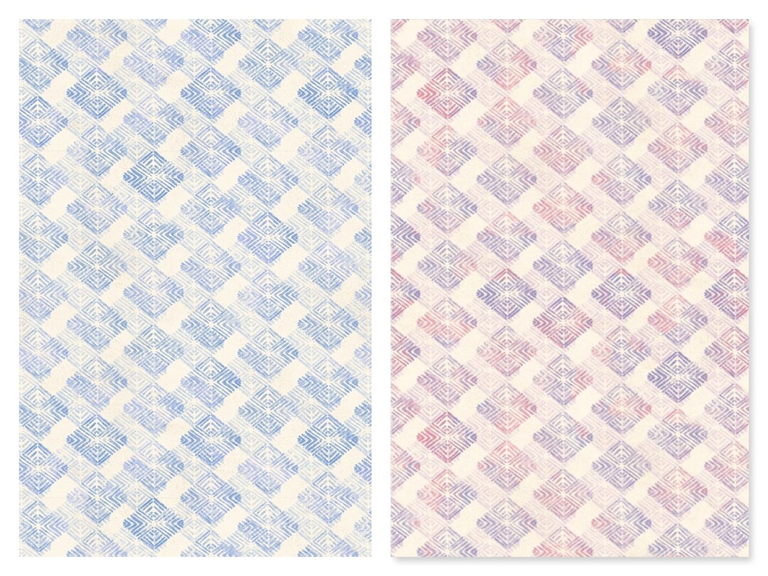 Diamonds Cotton Fabric Hydrangea Mist 39823 Susan Winget Wilmington Low ...