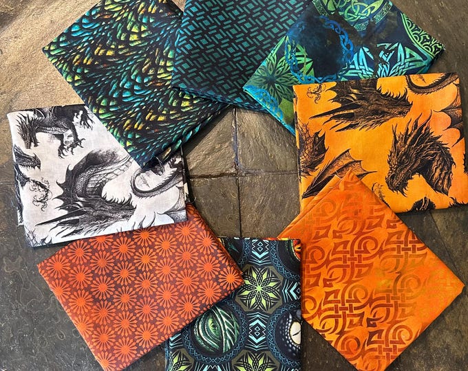 Crow-mazing 9 Pc Fat Quarter Bundle W/optional Panels, Henry Glass ...