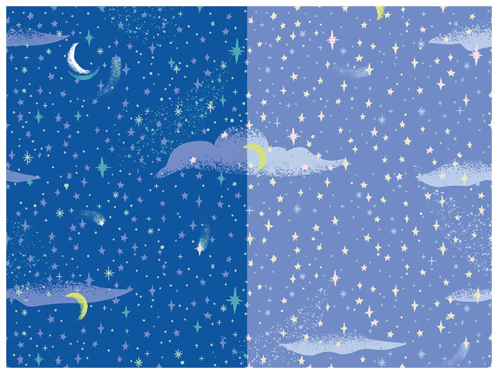 10 Pc Forever Neverland Fat Quarter Bundle W/optional 24" Panel, Riley ...