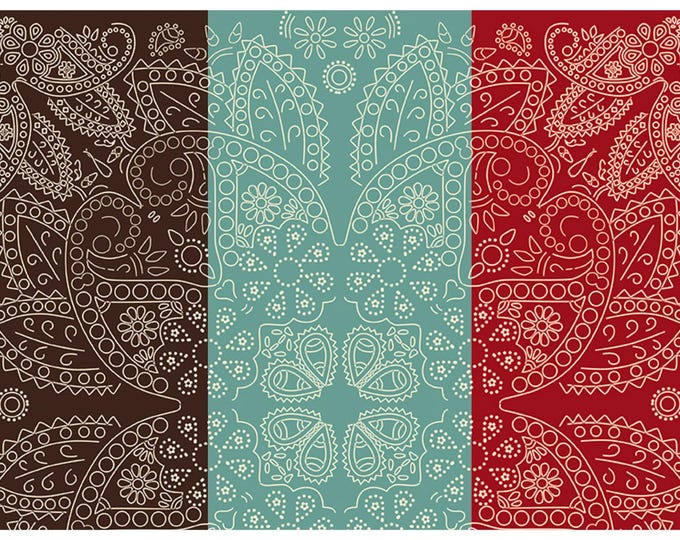 Cowboy Motifs Cotton Fabric, Cowboy Culture 3330-42, Urban Essence ...