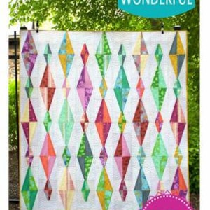 Diamond Daze Quilt Pattern, Sew Kind of Wonderful, Paper Pattern With ...