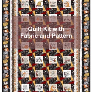 Spinning Frames Quilt Kit With Fabric and Pattern for Quilt Top and ...