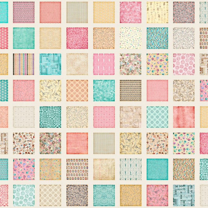 Cheater Quilt Fabric - Etsy