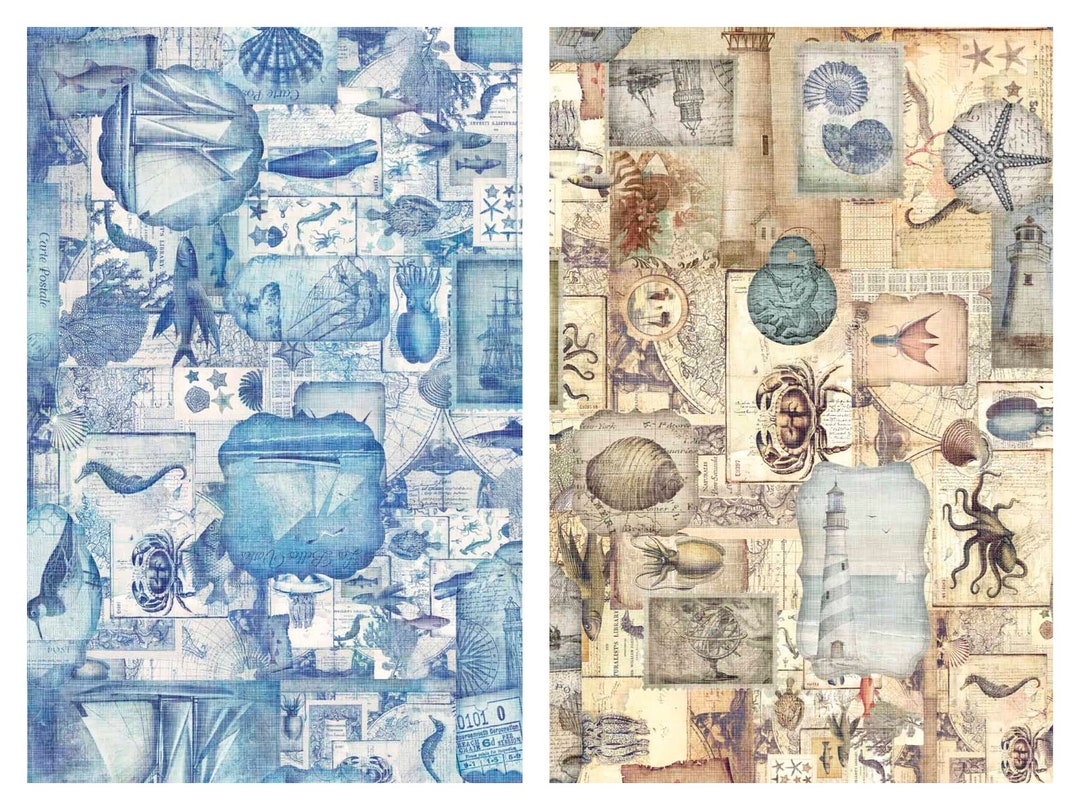 Nautical Patchwork Cotton Fabric, Siren's Call 29992 Dan Morris QT ...