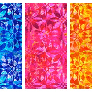 Triple Sidestep Quilt Kit With Fabric and Pattern for 56x77 Quilt Top ...