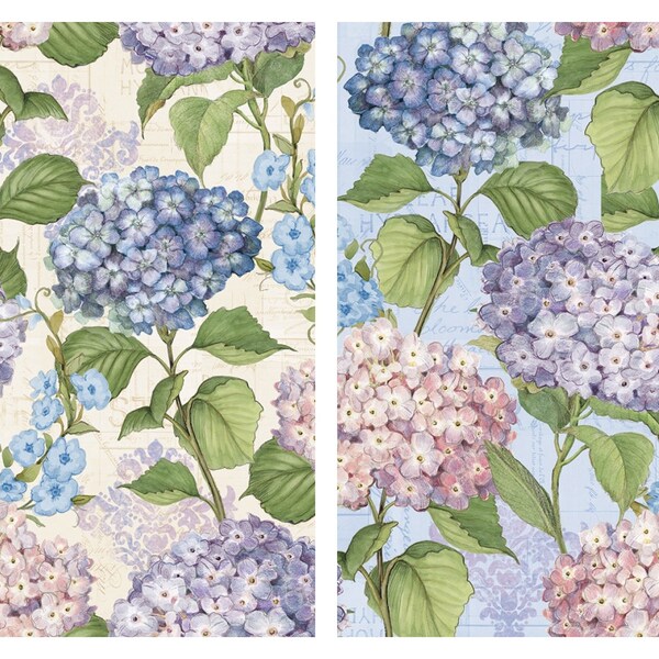 Hydrangea Fabric - Etsy