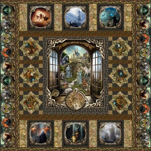 Legendary Journeys Quilt Kit With Fabric and Pattern for Quilt Top ...