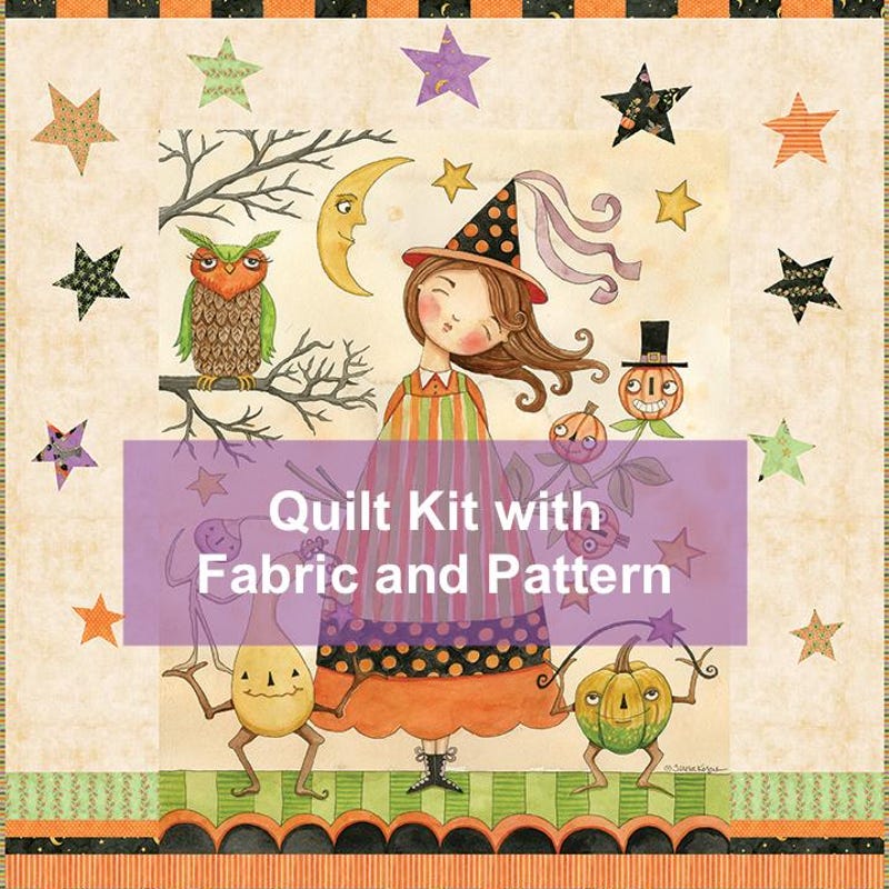 Halloween Quilt Panels - Etsy