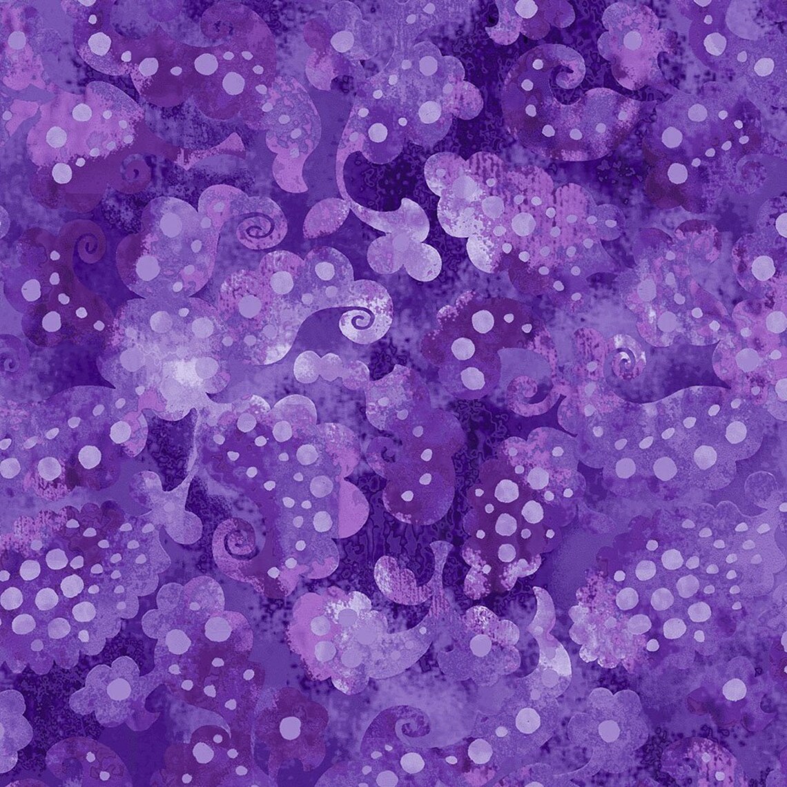 Day Dreams Paisley 108 Wide Backing Cotton Fabric DADR 4358 BV C P&B ...