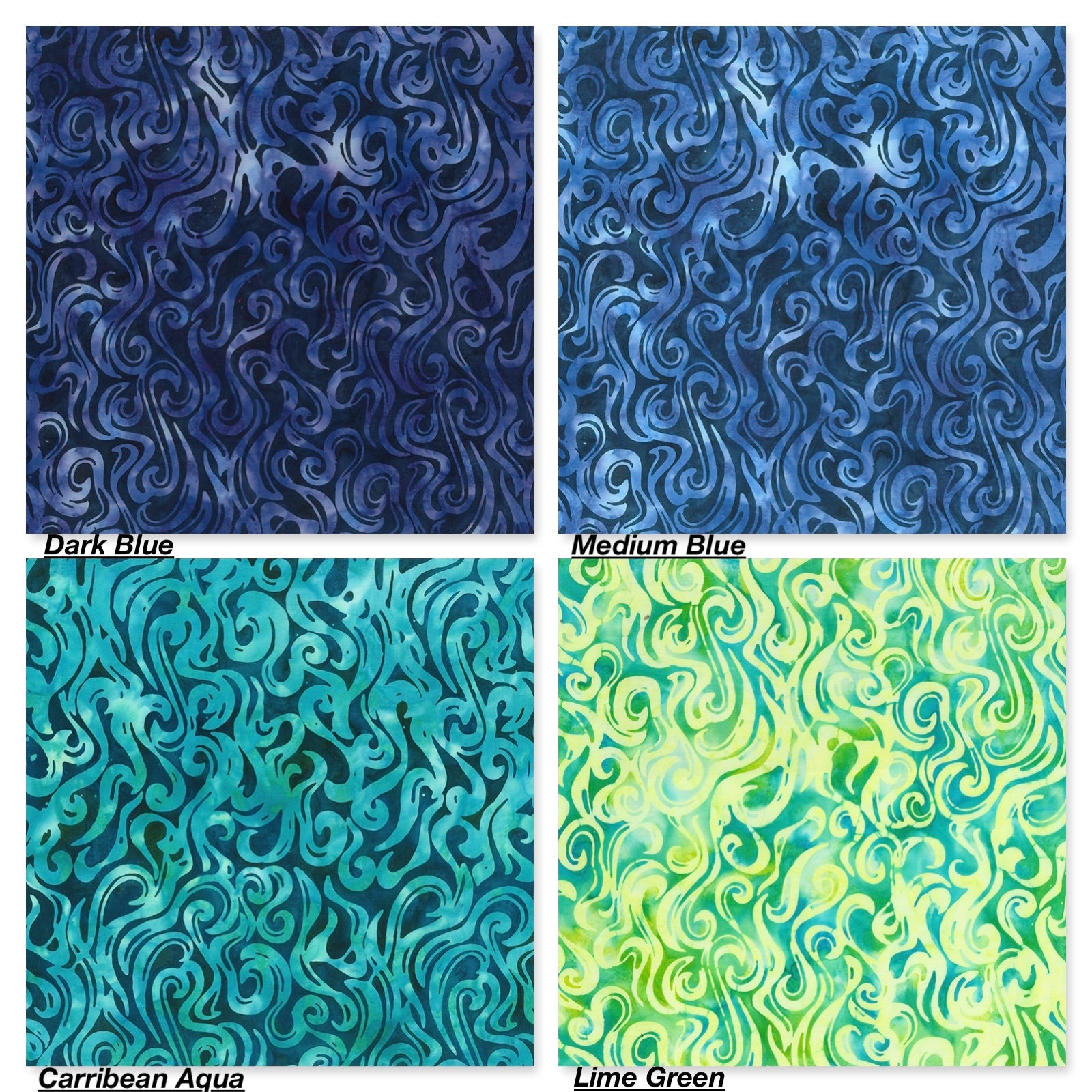 Aurora Batik Fabric Stargazer Batiks 80933 Banyan Batiks Cotton Fq Fat ...