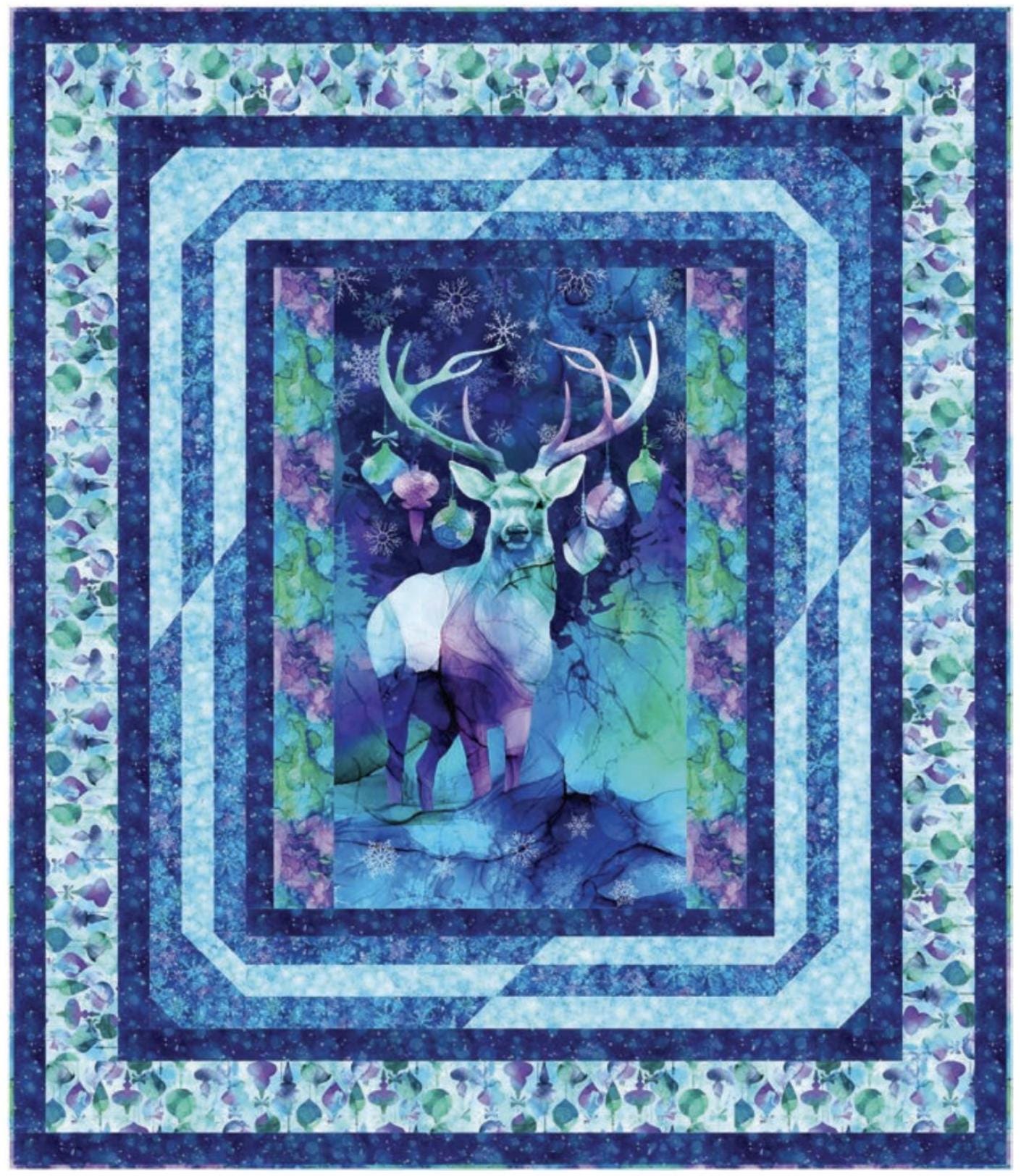 Midwinter Magic Quilt Kit With Fabric and Pattern for Quilt Top ...