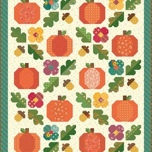 Flower Clusters Cotton Fabric, Autumn Afternoon C14873 Riley Blake Fall ...