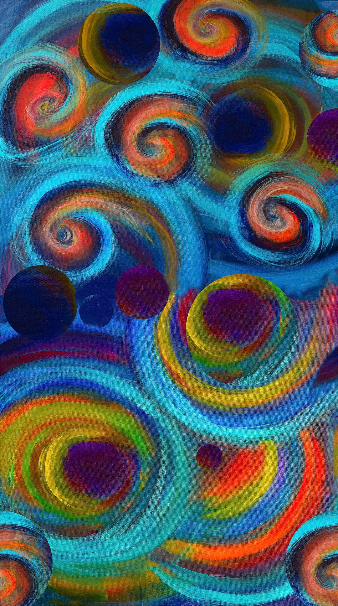 Funhouse Halloween Cotton Fabric 40108-63, Bittersweet Frond Northcott ...