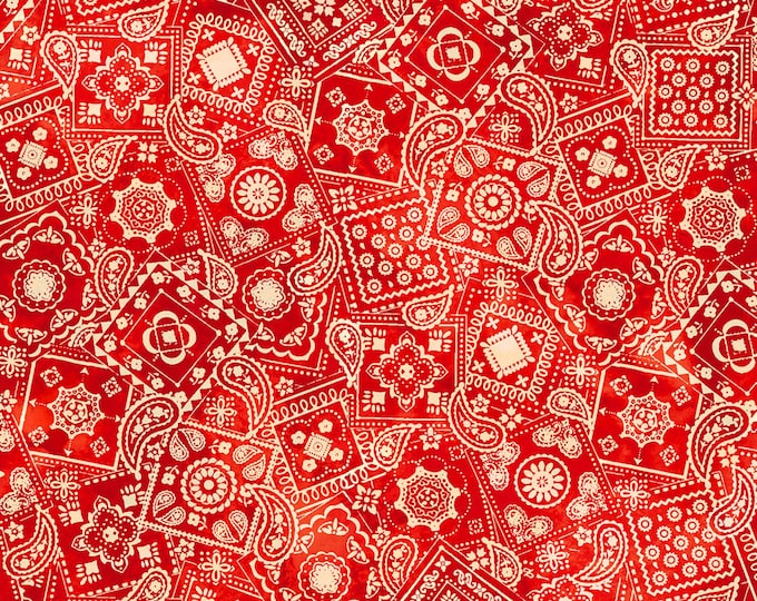 Back of the Chutes Cowboy Panel Cotton Fabric, C10134 Hugh Cabot III ...