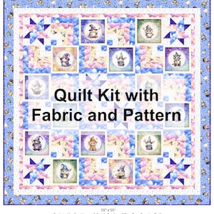 Sky Full of Magic Quilt Kit With Fabric and Pattern for Quilt Top ...
