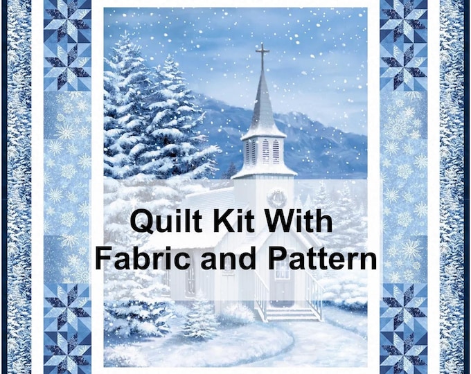 Starry Sky Quilt Kit With Fabric and Pattern for Quilt Top & Binding ...