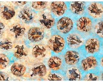 Stallion Song Quilt Kit With Fabric and Pattern for Quilt Top& Binding ...