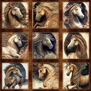 Stallion Song Quilt Kit With Fabric and Pattern for Quilt Top& Binding ...