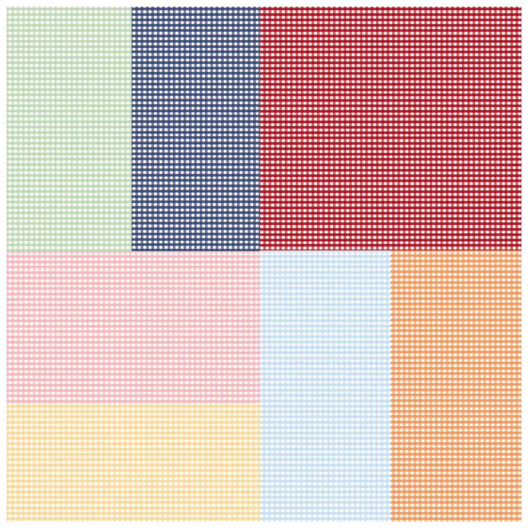 Micro Gingham Cotton Fabric C455 Riley Blake FQ Fat Quarter Eighth BTY ...