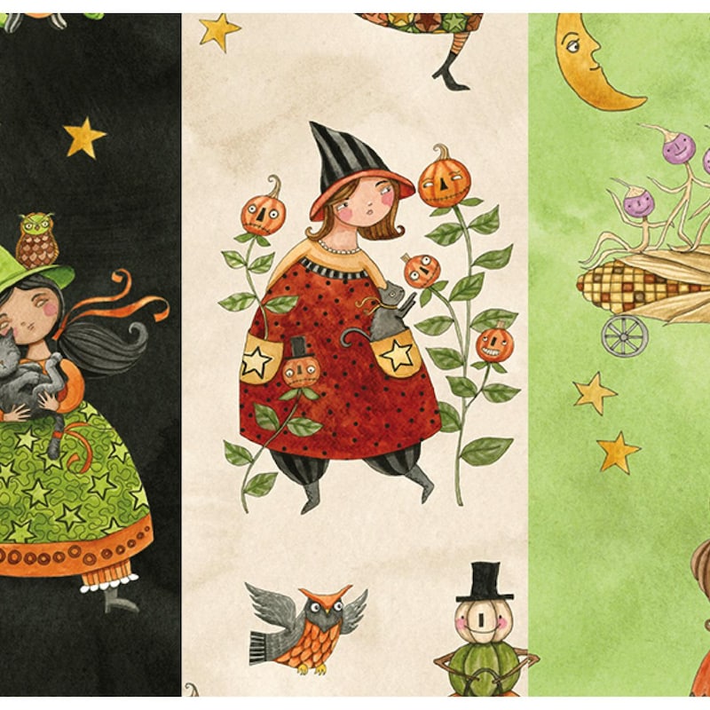 Whimsigoth Quilt Fabric - Etsy