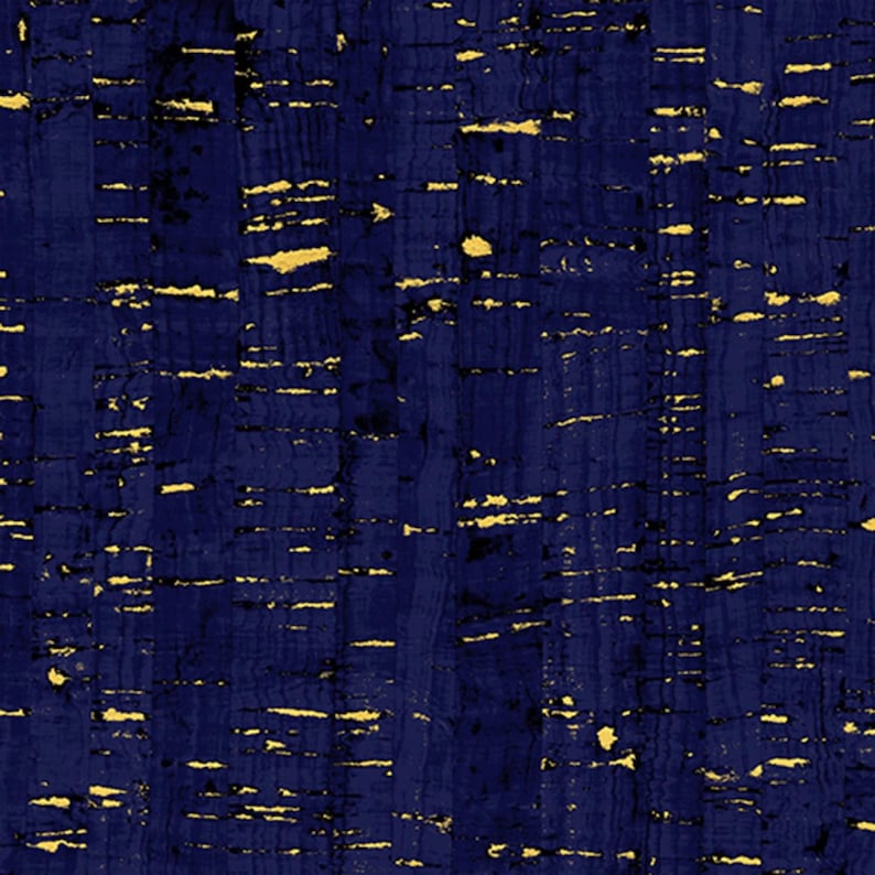 Uncorked Cotton Fabric, Windham, Another Point of View, Gold Metallic ...