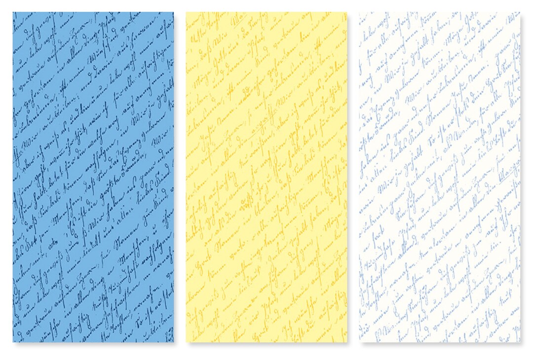 Script Cotton Fabric, Sunny Skies C14632 Jill Finley Riley Blake, FQ ...