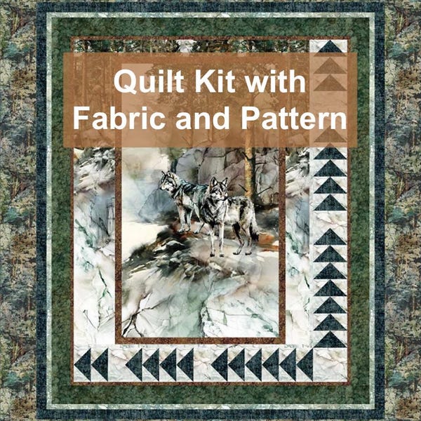 Wilderness Quilt Kit - Etsy