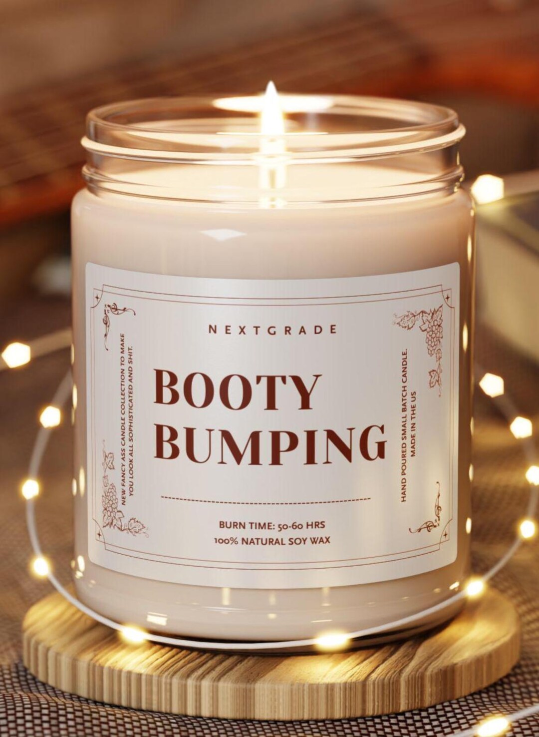 Booty Bumping Candle 9oz | Funny Novelty Soy Candle | Cheeky Home ...