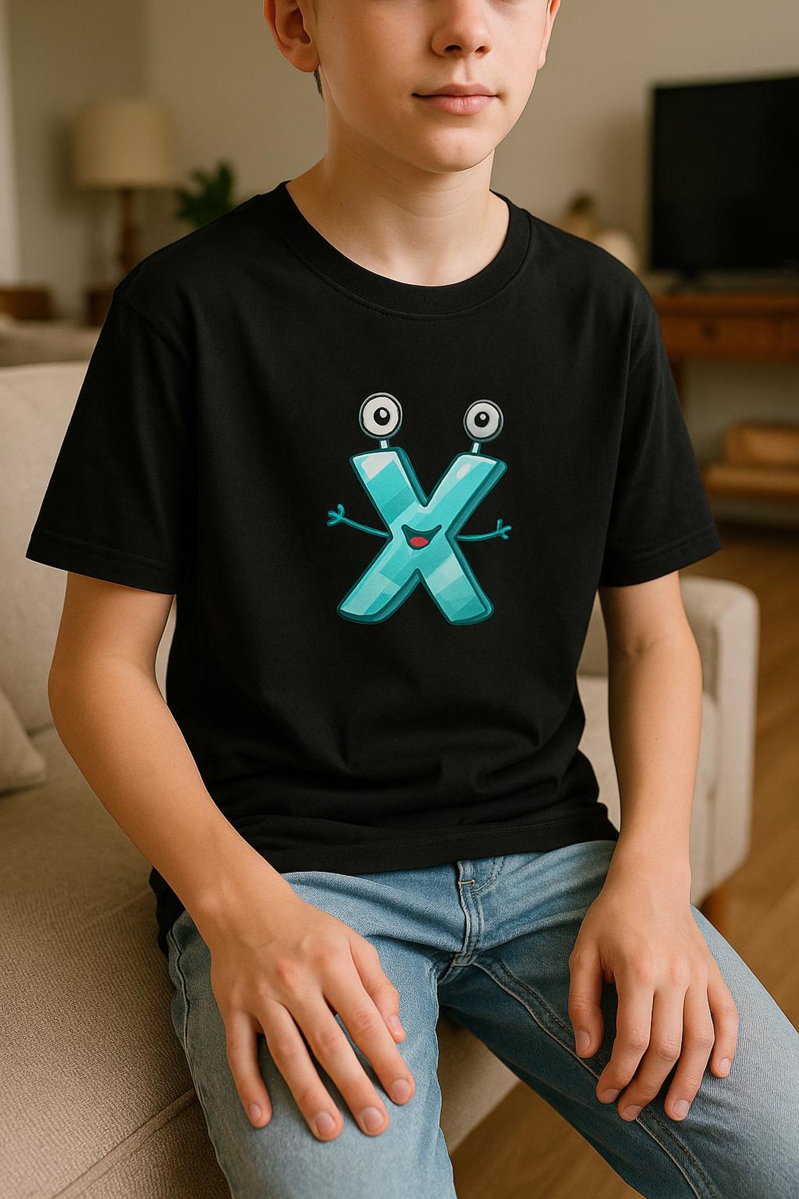 Playful Kids Tee With Cute Design - Perfect for Birthdays, Everyday ...