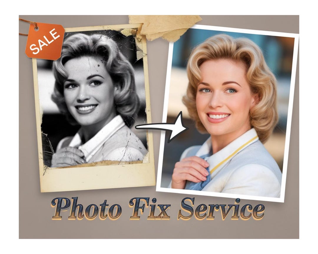 Old Picture Restoration Service | Picture Restoration | Enhance Photo ...