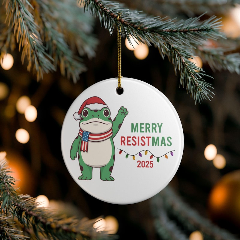 Anti Trump Resist Ornaments - Etsy