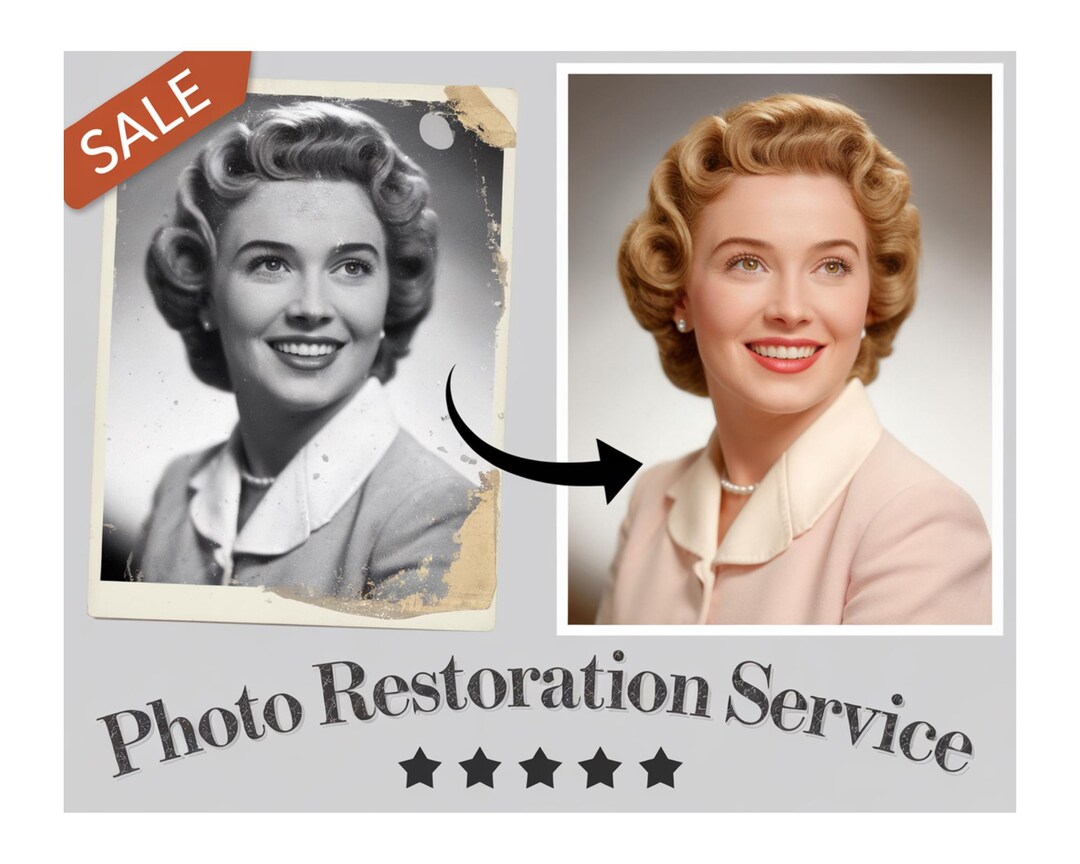 Picture Restoration | Old Photo Restoration Service | Photo Editing ...