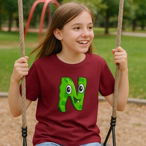 Playful Kids Tee With Cute Design - Perfect for Birthdays, Everyday ...