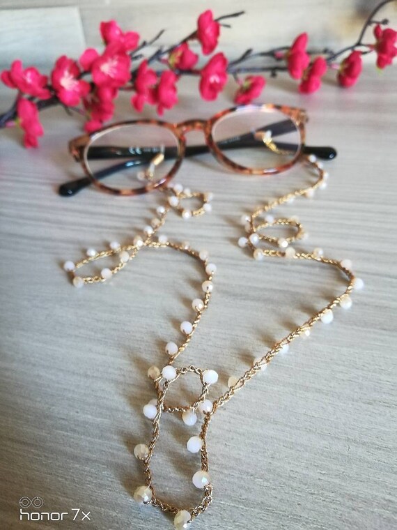 Eyeglass Chain Goggle Lanyard Eyeglass Necklace Eyeglass | Etsy