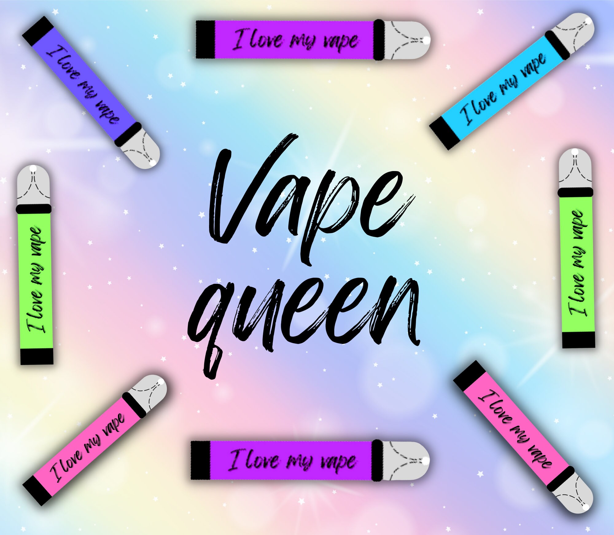 I LOVE MY VAPE, 4 Vape Png, Vape Png 20 Oz Tumbler Wrap Template 9.3 X ...