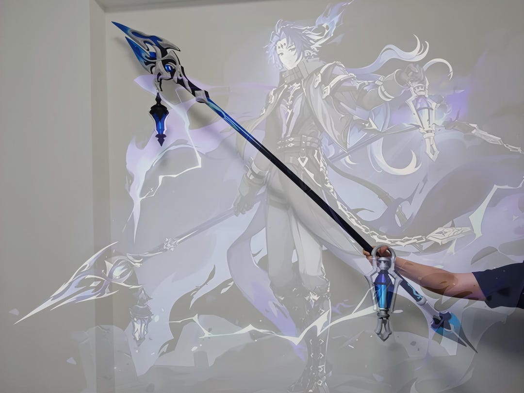 Flins Cosplay Spear, Flins Lantern, Inspired by Genshin Impact, Kyryll ...