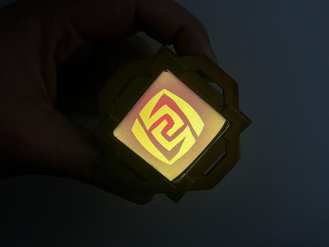 LED Liyue Vision, LED Light up Genshin Impact Vision, Liyue Vision, LED ...