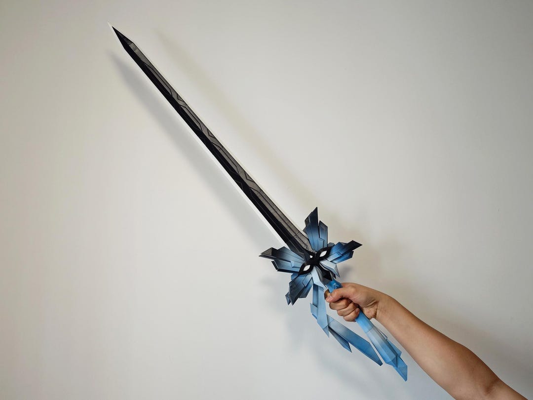 The Captain Sword, II Capitano Cosplay Sword, Inspired by Genshin ...