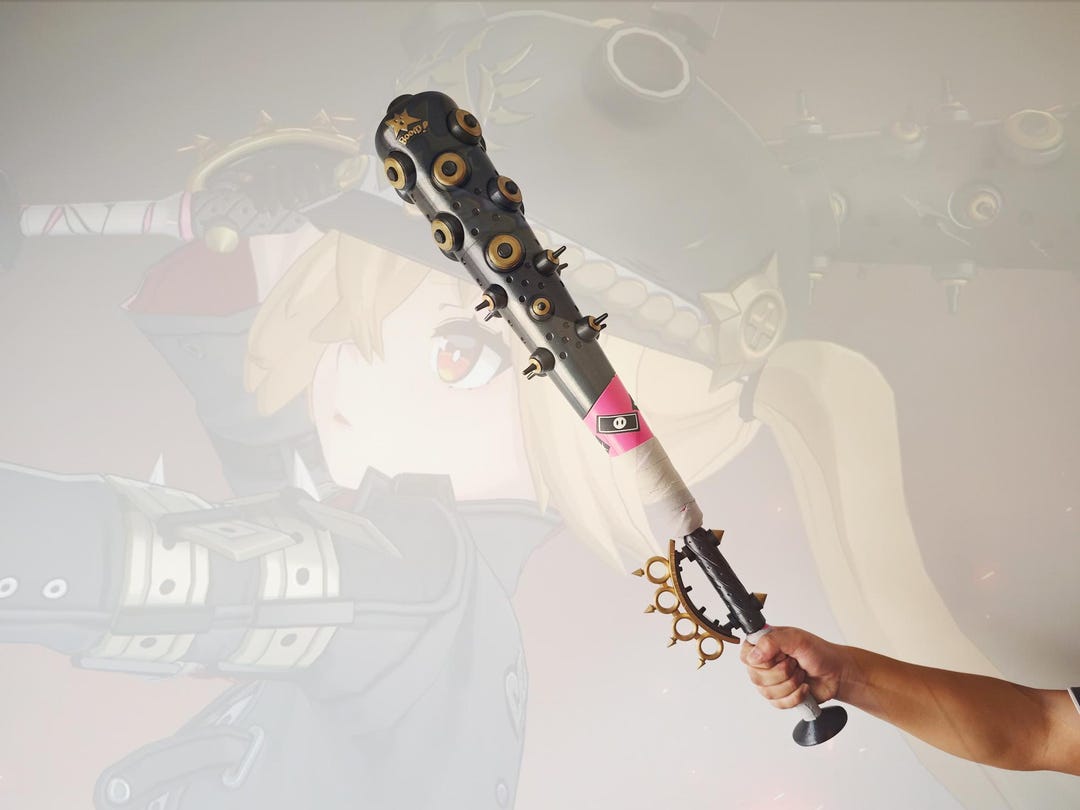 Lucy Cosplay Baseball Bat, Inspired by Zenless Zone Zero, 3D Printing ...