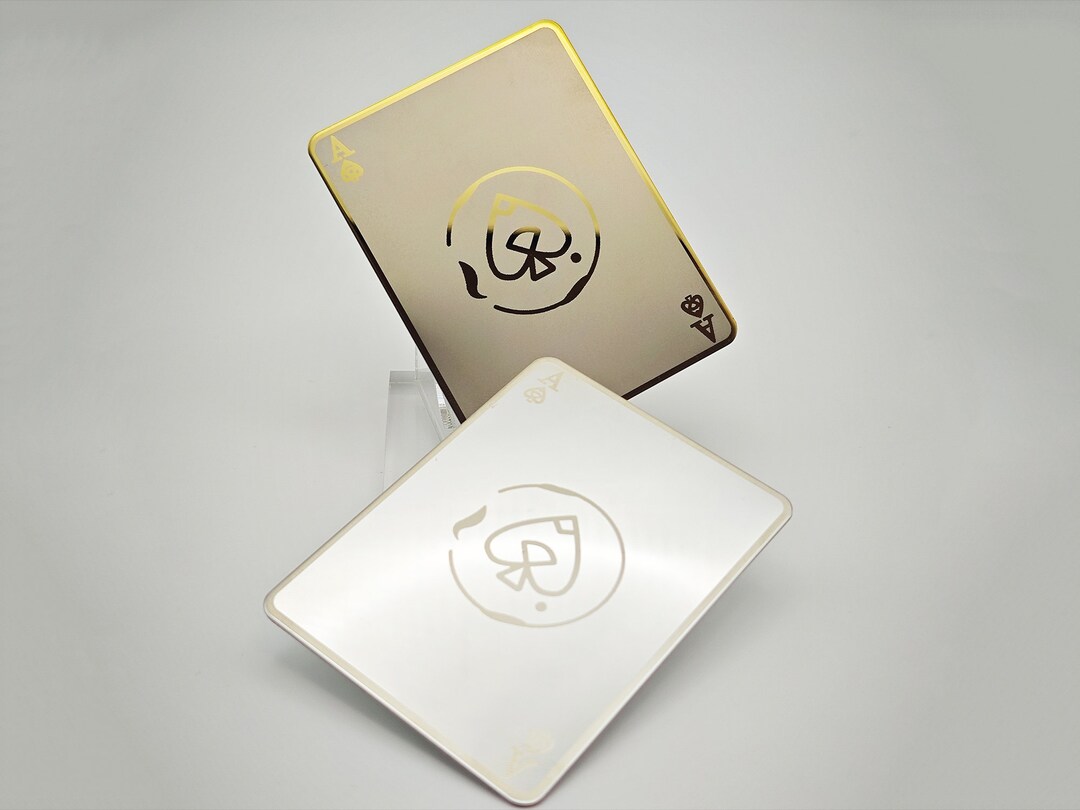 Aventurine Metal Playing Card, Aventurine A Playing Card, Honkai Star ...