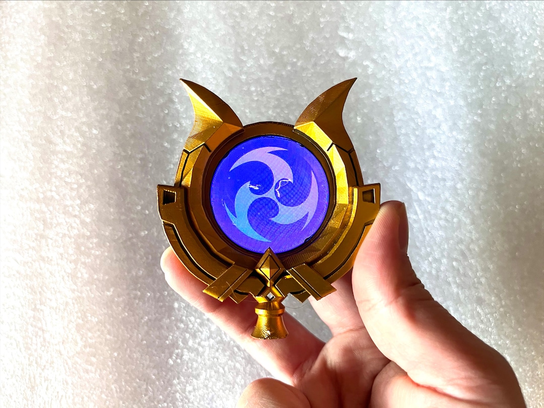 Mirror of Mushin, LED Light up Genshin Impact Vision, Genshin Vision ...